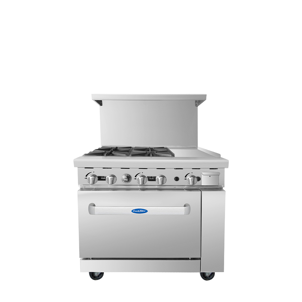 GAS COOKER- BAY-4B12G - Royal Kitchen Equipment L.L.C