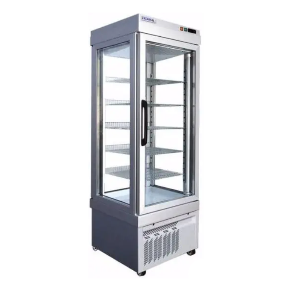 Freezer showcase with 5 shelves 4400 NFN Silver - Royal Kitchen ...