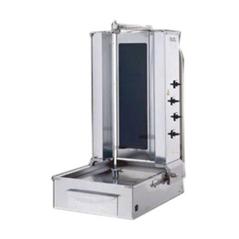 4 BURNER SHAWARMA MACHINE GAS (MOTOR AT TOP) UST.MTE-04 - Royal Kitchen ...