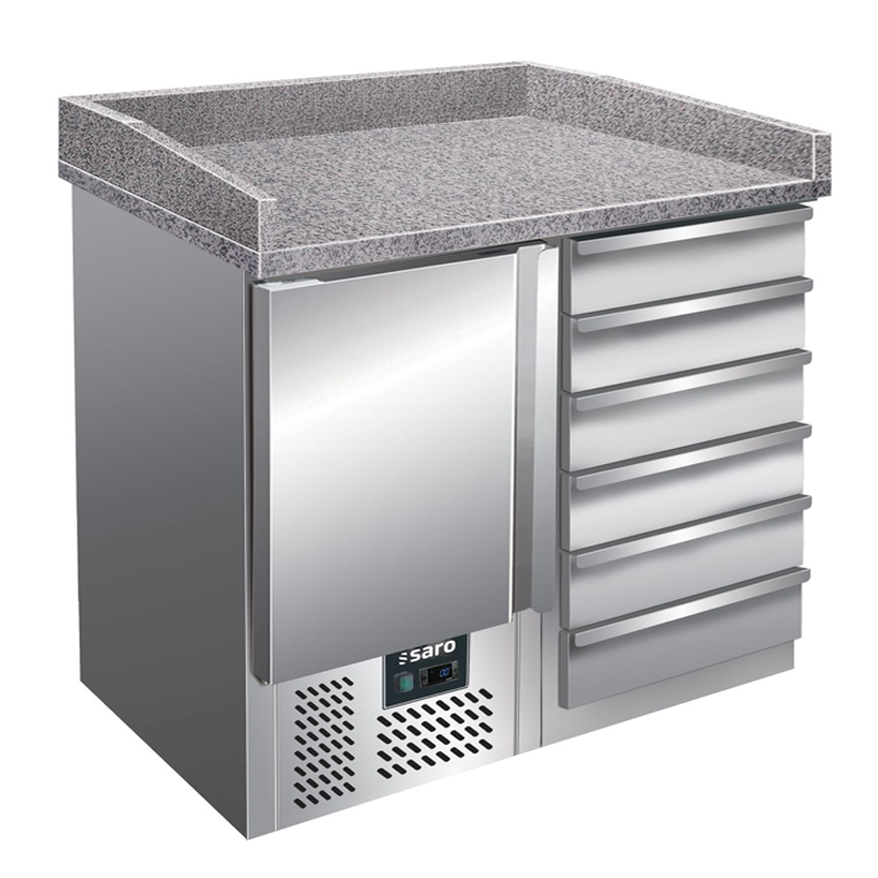 TECNOFRIGO Counter Preparation chiller Italy 1 door & professor WITHOUT ...