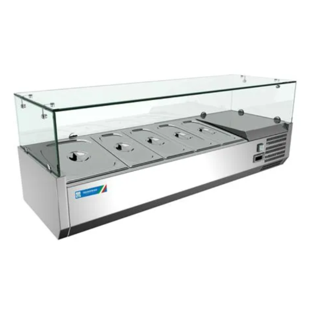 Salad Bar Table Top with container VRX1800/380 - Royal Kitchen ...